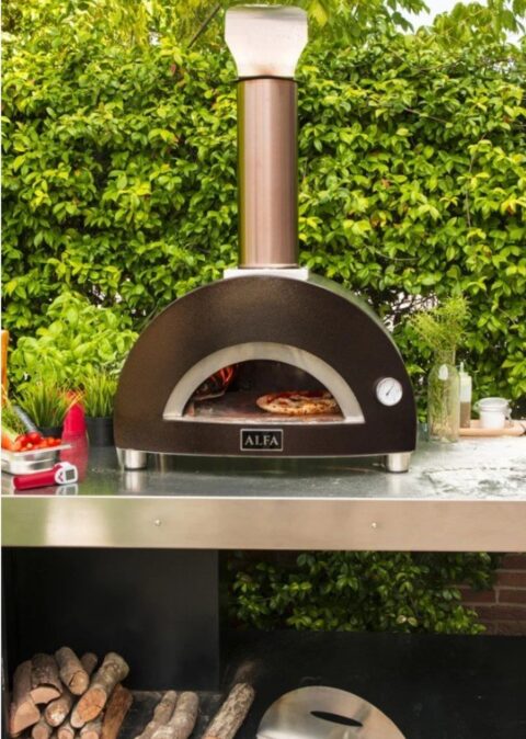Best ALFA Nano Wood Fueled Pizza Oven Copper for SALE!